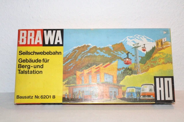 BRAWA 6201 B, Seilschwebebahn Gebäude für Berg- und Talstation HO in ...