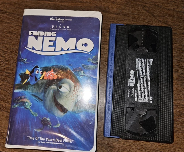 PIXAR FINDING NEMO VHS 2003 Disney Clamshell £8.28 - PicClick UK