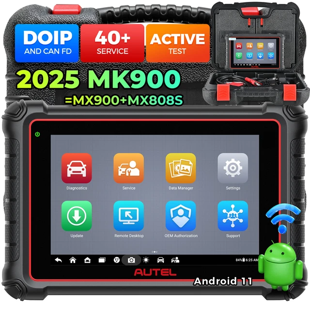 2025 AUTEL MAXICOM MK900 PRO Auto OBD2 Diagnosegerät Scanner ALLE ...