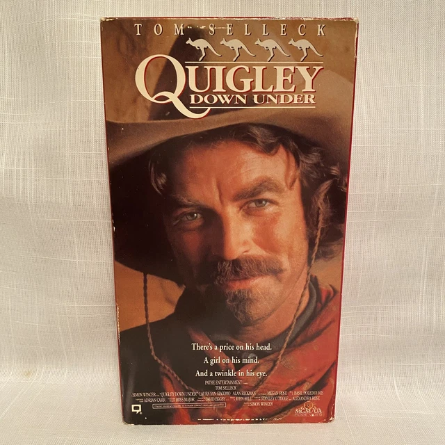 QUIGLEY DOWN UNDER VHS Tom Selleck Alan Rickman EUR 5,70 - PicClick FR