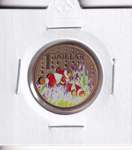 AUSTRALIAN: 2006 $1 Ocean Series Clownfish Coin In 2X2 Holder .. EUR 17 ...