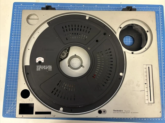 TECHNICS SL-1210 SL-1200 Mk2 Cabinet Faceplate Plinth Base & Insert ...