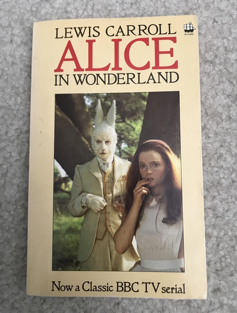 ALICE IN WONDERLAND Paperback Book by Lewis Carroll Classic BBC TV ...