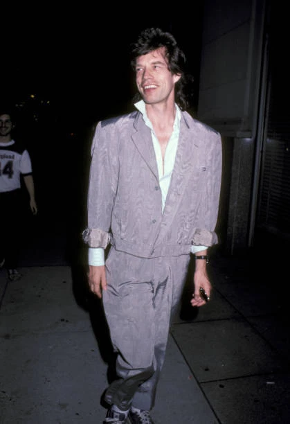 MICK JAGGER AT Rolling Stones File Photos 1960s-1990s in Lon - 1971 Old ...
