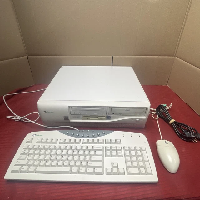 VINTAGE WINDOWS 98 SE Retro Gaming Computer Gateway ReBuilt fresh ...