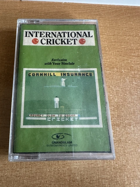 INTERNATIONAL CRICKET : ZX Spectrum 48K : 128K : Your Sinclair ...