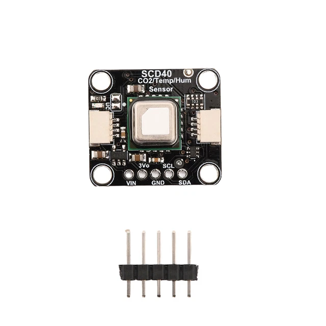 SCD40 CO2 GAS Sensor Module Temperature Humidity Sensor Module I2C ...