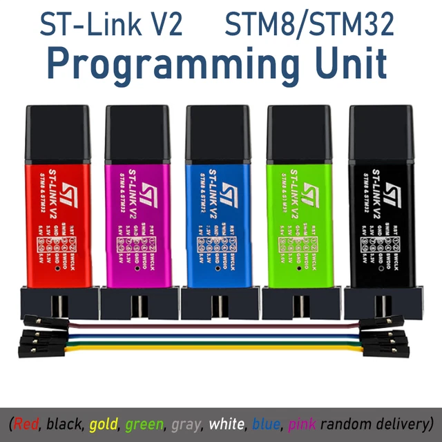 ST-LINK V2 STM8/STM32 Programming Units / Stlink Emulator Downloader ...