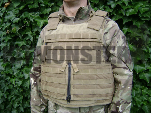 PARACLETE RMV RAV Armour Cover Plate Carrier Coyote Tan ex UKSF SAS ...