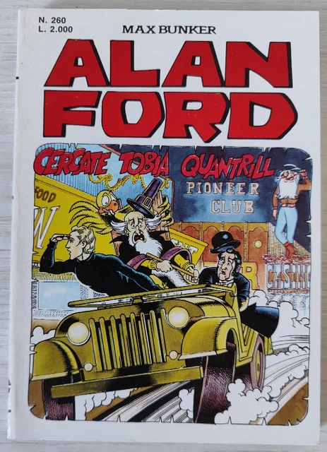ALAN FORD N.260 CERCATE TOBIA QUANTRILL max bunker press mbp originale ...