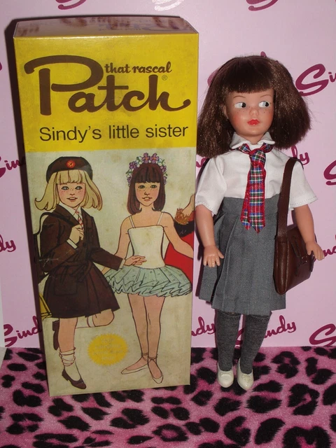 PATCH DOLL SINDY'S Little Sister Dressed In OOAK School Uniform With A ...