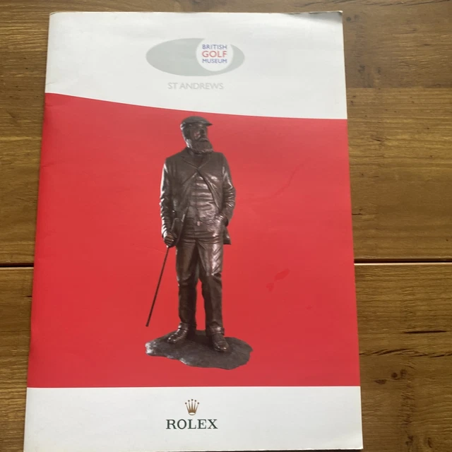 BRITISH GOLF MUSEUM St Andrews Brochure £3.00 - PicClick UK