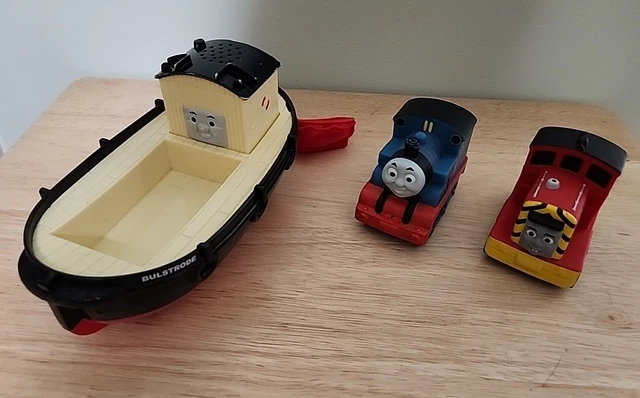 THOMAS & FRIENDS BULSTRODE BATH TOY w/SALTY TRAIN (2009) Lot $4.99 ...