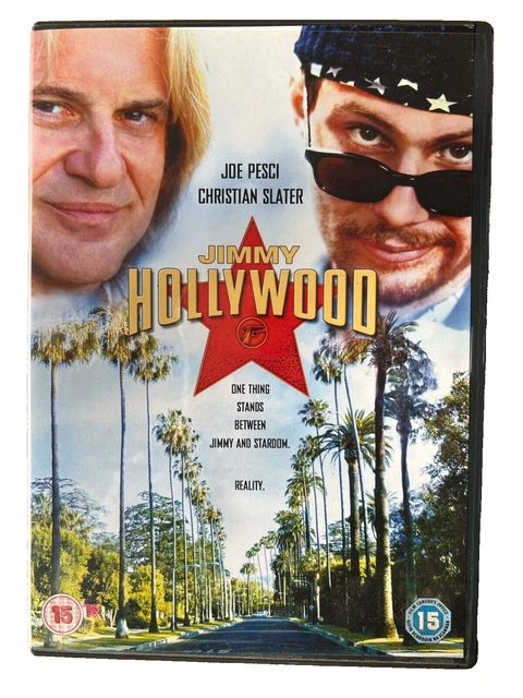 JIMMY HOLLYWOOD (DVD) Joe Pesci, Christian Slater Region 2 PAL Cert 15 ...