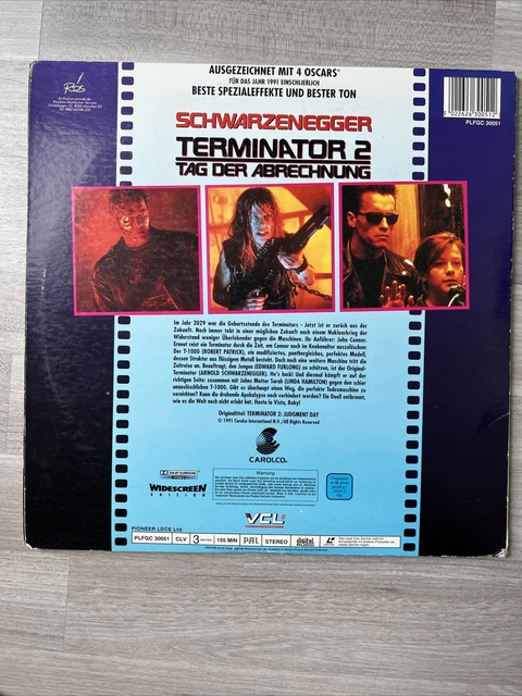 LASERDISC TERMINATOR 2 Judgment Day PLFGC 30051 PAL LBX 2LDs EUR 25,00 ...