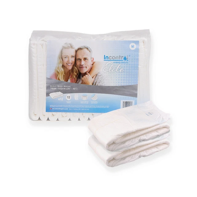 ADULT DIAPER SAMPLE - Rearz/Incontrol Elite Hybrid - Small - 2 samples ...