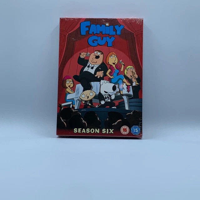 FAMILY GUY SEASON 6 DVD Box Set Animated Comedy TV Series New and ...