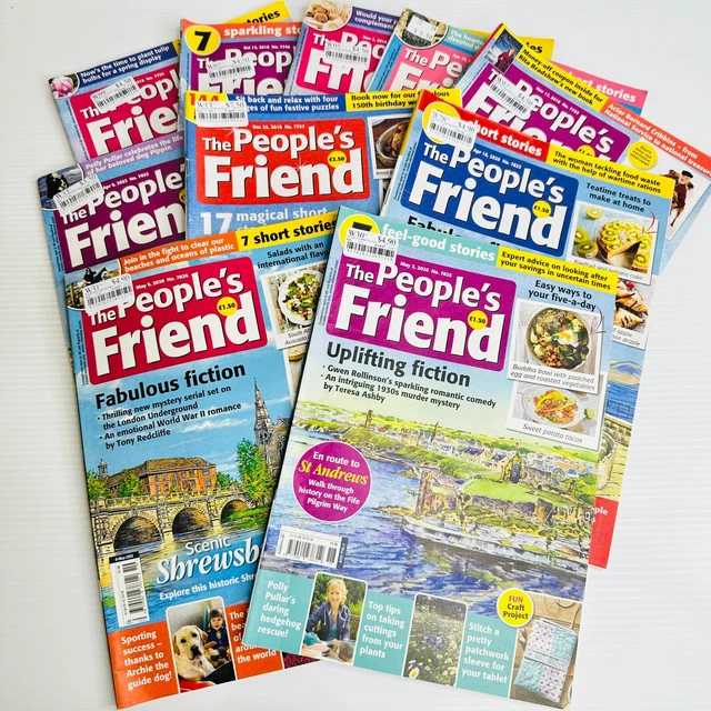 THE PEOPLE'S FRIEND Magazine x 10 Bundle UK Magazines Bulk Lot Bulk $45 ...