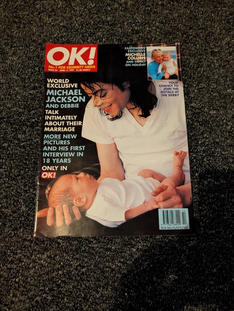 OK MAGAZINE ISSUE 54 APRIL 11 1997 MICHAEL JACKSON / Prince baby ...