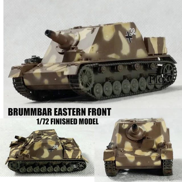 WWII GERMAN BRUMMBAR EASTERN FRONT 1944 1/72 tank easy model finished ...