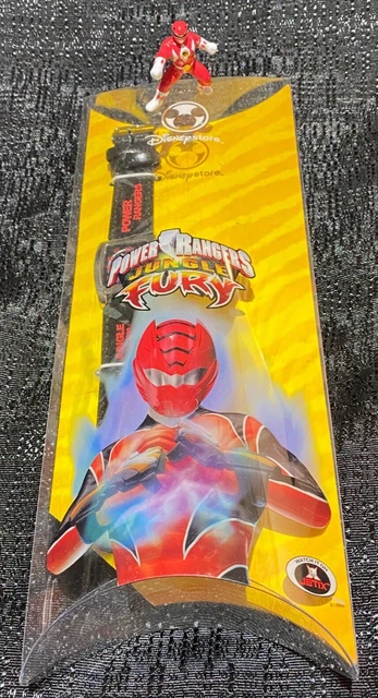 DISNEY STORE EXCLUSIVE Power Rangers Jungle Fury Red Ranger Wrist Watch ...