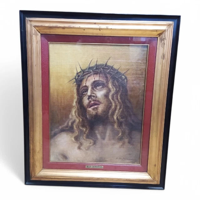 QUADRO VOLTO DI Cristo - Angelo De Bernardi EUR 325,00 - PicClick IT