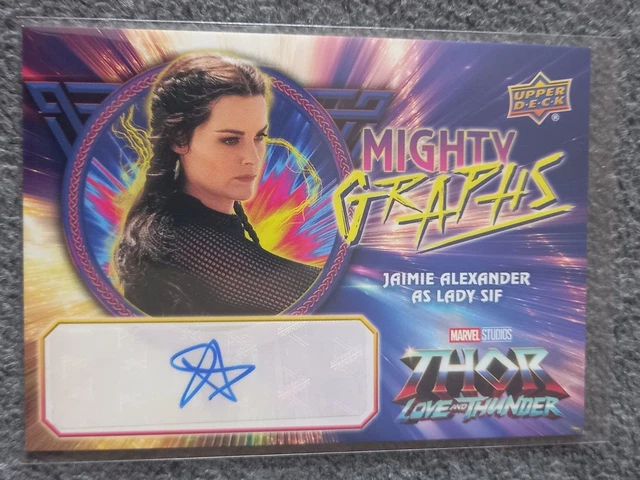 2023 UD THOR Love And Thunder Jaimie Alexander/Lady Sif Horizontal Auto ...