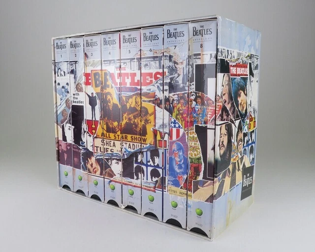 THE BEATLES ANTHOLOGY VHS Video Box Set of 8 Video Tapes EMI Apple 1996 EUR 40,00 - PicClick IT