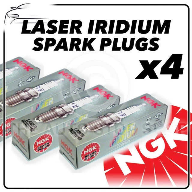 4X NGK ZÜNDKERZEN Teilenummer IFR6D10 Lager Nr. 5344 Laser Iridium Neu ...