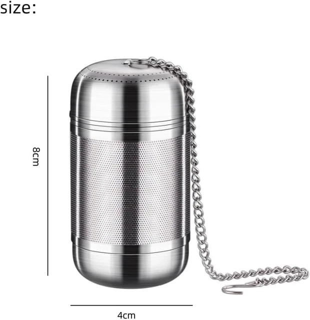 TEA INFUSER FOR Loose Tea, 1 Pack Stainless Steel Tea Ball Infuser with ...