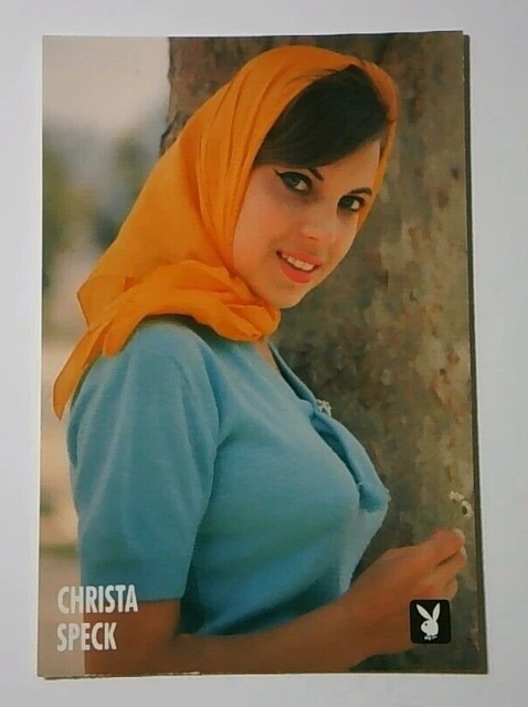 1996 PLAYBOY CENTERFOLD Collector Card September 1961 #23 Christa Speck ...