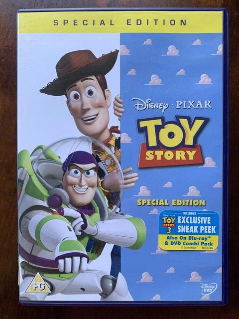 TOY STORY DVD 1995 Walt Disney Pixar Animé Film Collectionneurs Édition ...