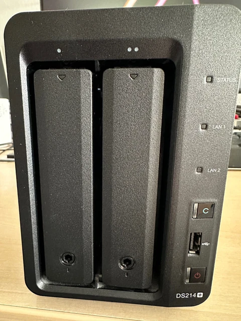 SYNOLOGY DISKSTATION NAS DS14+ 1024 MB RAM 1,33 GHz mit 2x 4TB ...