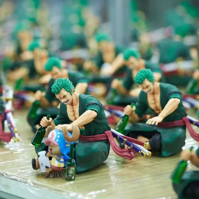 FULISHE STUDIO ONE Piece Roronoa Zoro Resin Model Chopper Statue In ...