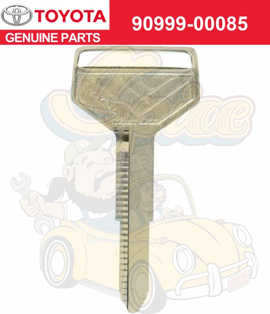 TOYOTA GENUINE LEVIN TRUENO AE86 MR2 AW11 SUPRA JZA70 Blank Key 90999 ...