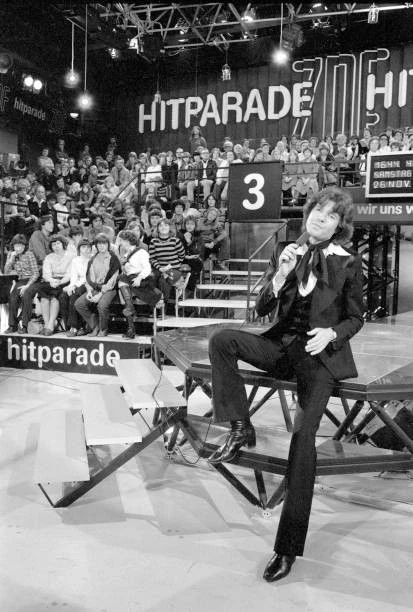 CHRIS ROBERTS ZDF Hit Parade 1970s Historic Old Swiss - German Photo 2 ...