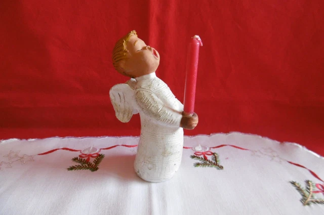ORIGINAL SINGER ENGEL Jullar mit Kerze ca. 14 cm EUR 25,00 - PicClick DE