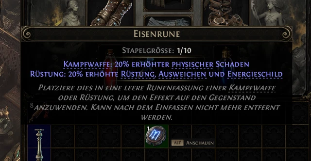 PATH OF EXILE 2 POE PC SC Early Access Standard Eisenrune Iron Rune EUR ...