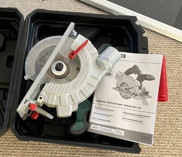 PARKSIDE PHKSA 20-LI A2 Cordless Circular Saw 20 V (bare unit only ...