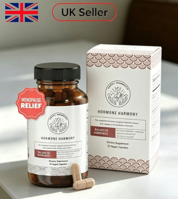 HOT HORMONE HARMONY Happy Mammoth – Natural Hormonal Balance For Women ...