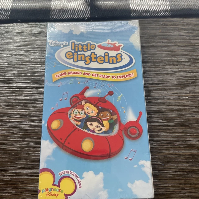 DISNEY'S LITTLE EINSTEINS Climb Aboard Get Ready to Explore VHS Tape ...