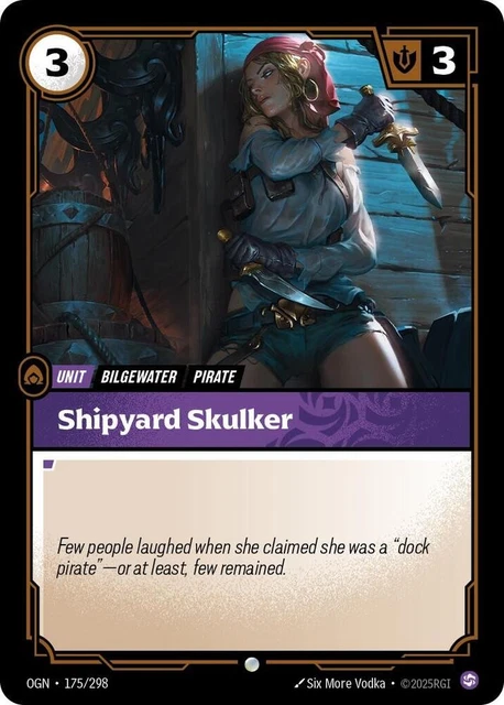 SHIPYARD SKULKER 175/298 Origins Riftbound League of Legends £1.42 ...