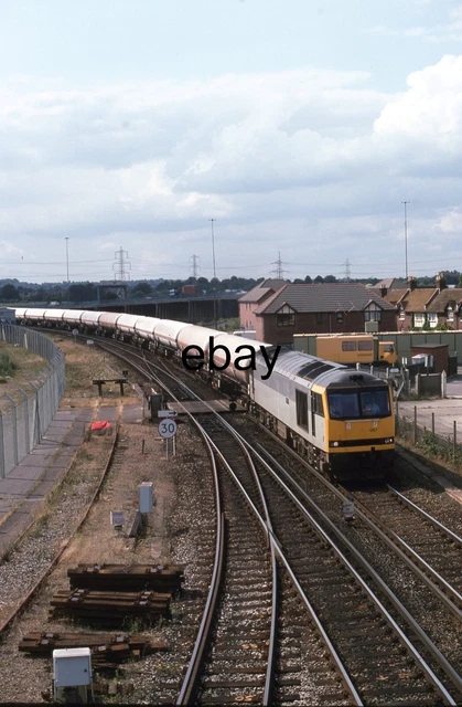 35MM RAILWAY SLIDE- Diesel Electric Freight Loco Class 60. 60087 ...