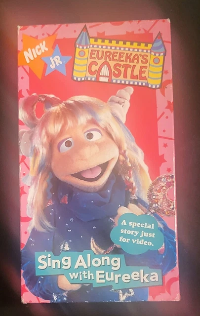 Rare Nick Jr Face Eureekas Castle Sing Along Vhs Video Tape Htf Promo