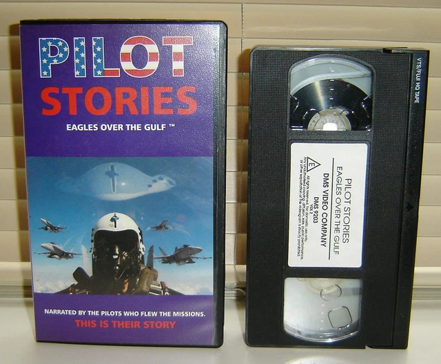 PILOT STORIES EAGLES Over The Gulf - Operation Desert Storm RARE VHS ...