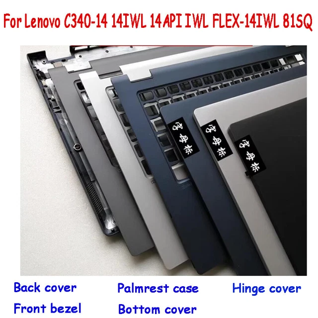 CUSTODIA INFERIORE FONDO palmo lunetta per Lenovo C340-14 14API 14IWL ...