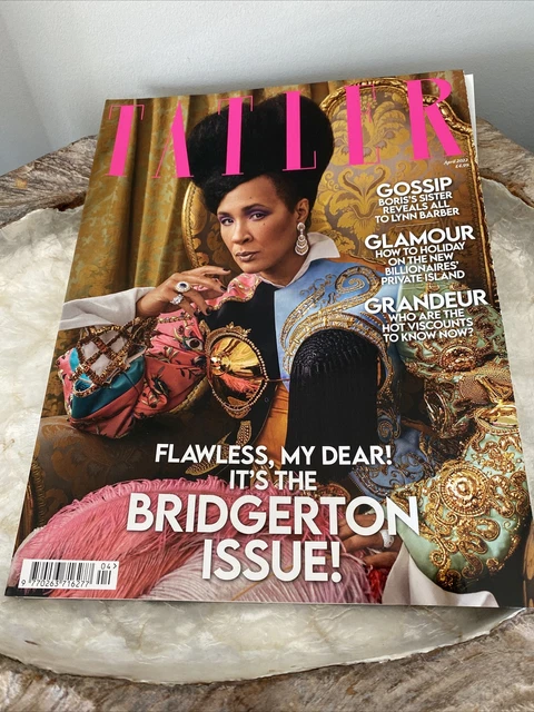 UK TATLER MAGAZINE April 2022 Bridgerton’s Queen Charlotte /Golda ...