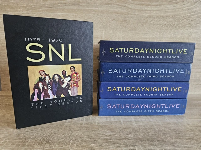 SATURDAY NIGHT LIVE Snl Season 1-5 (Complete Dvd From 1975-1980) Mint ...