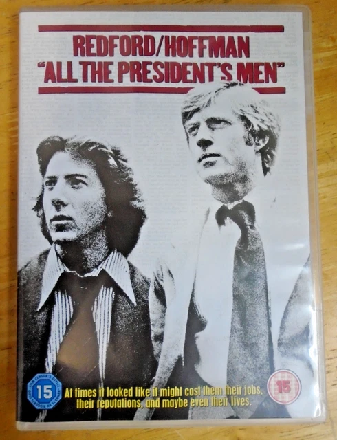 ALL THE PRESIDENT'S Men (1976) - Robert Redford - DVD - Region 2 - VGC ...