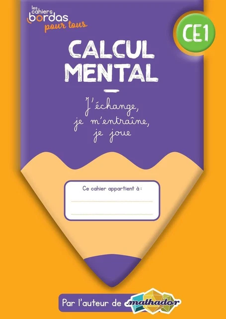 CAHIERS BORDAS POUR tous - Calcul mental CE1 - 2022 - Cahier élève EUR ... CAHIERS BORDAS POUR tous - Calcul mental CE1 - 2022 - Cahier élève EUR ...